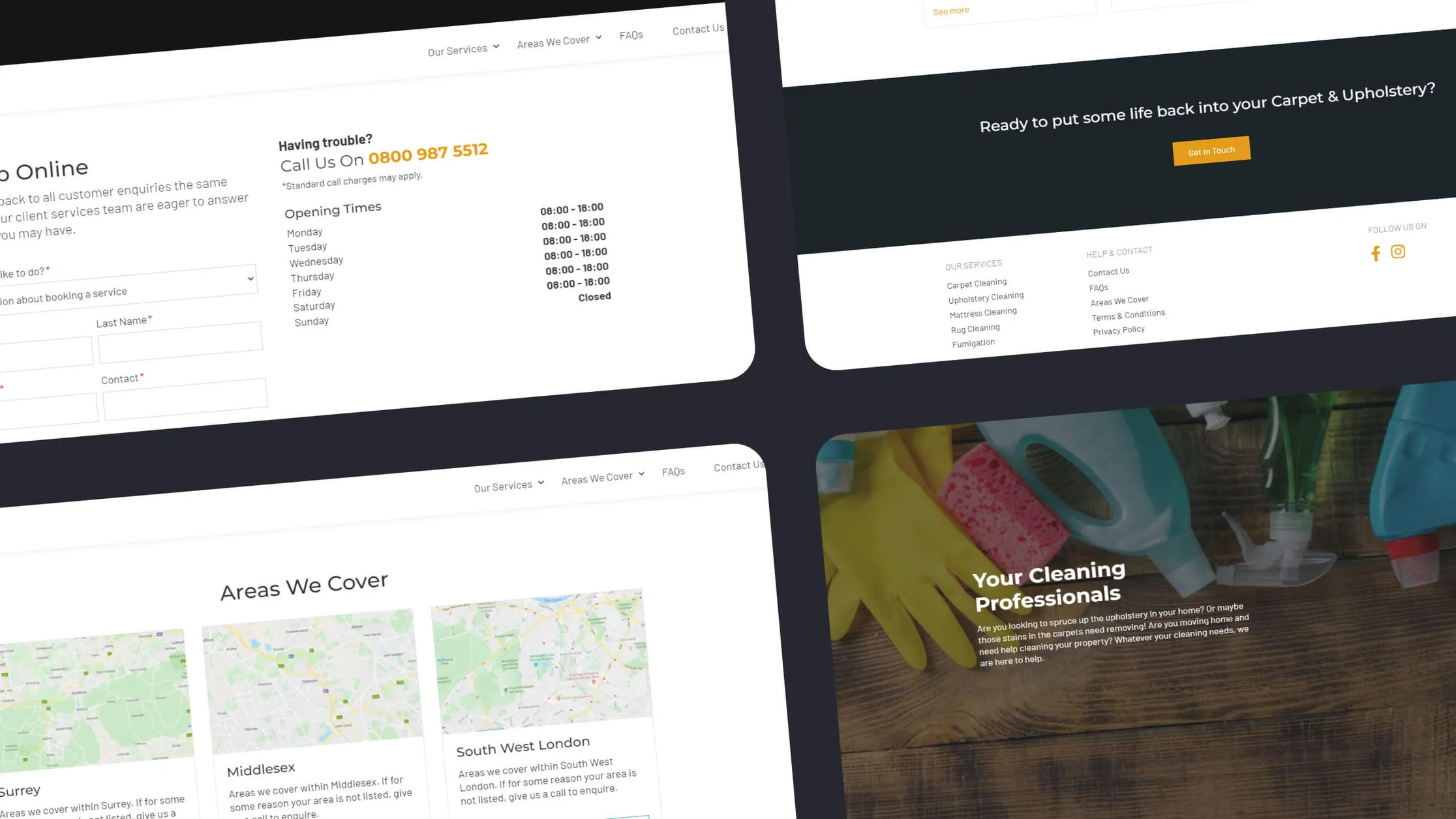 Edwards Cleaning Service | Creature Pixel